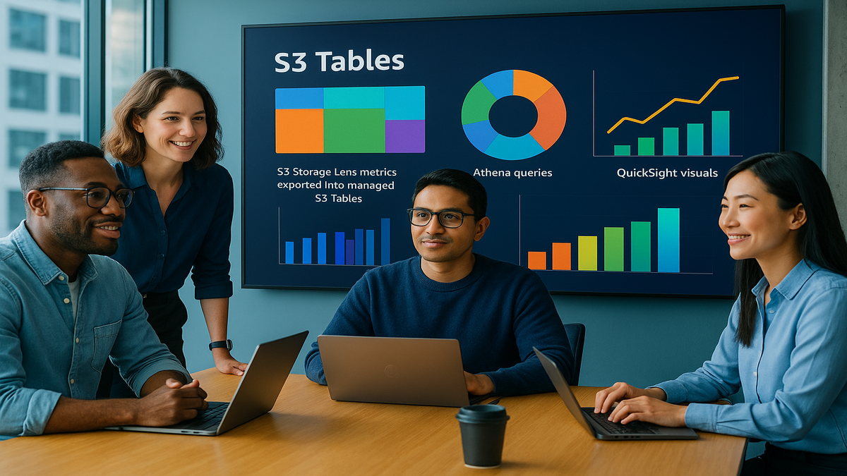 Export S3 Storage Lens Metrics to S3 Tables Fast